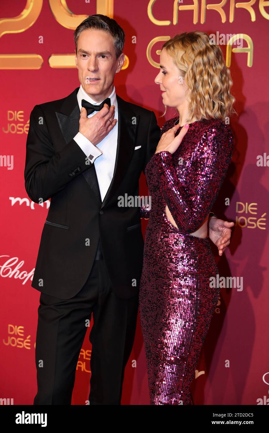 Moderatorin Stephanie Müller Spirra mit Moderator Sven Lorig - 29. Jose ...