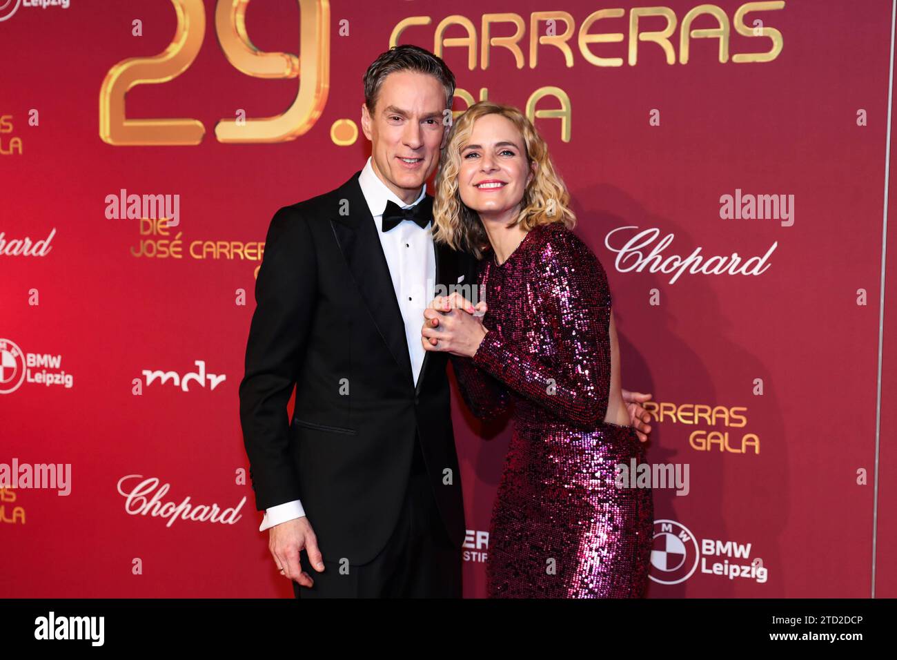 Moderatorin Stephanie Müller Spirra mit Moderator Sven Lorig - 29. Jose ...