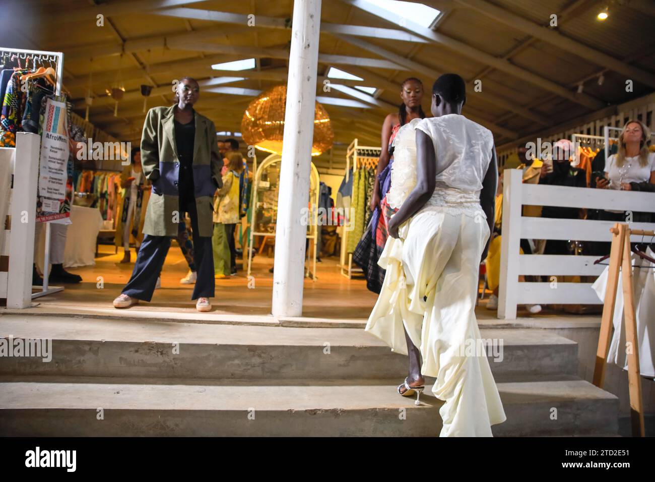 Models catwalk through the runway during Just Fashion Day of the Eco ...