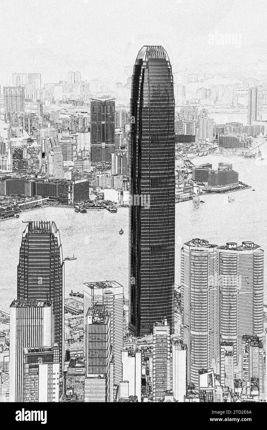 Hong Kong bay, China Stock Photo - Alamy