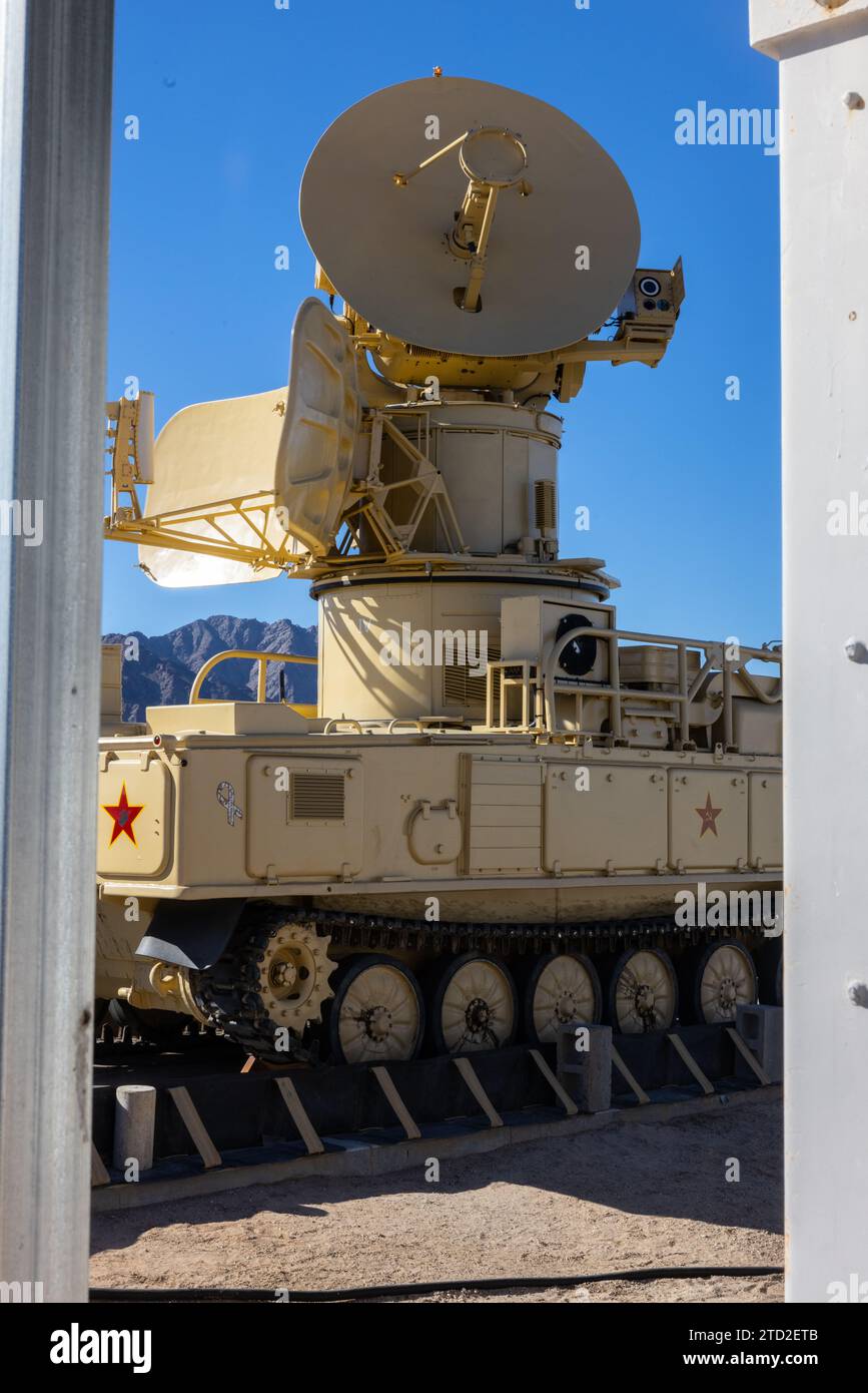 A SA-6 Gainful Surface-to-Air Missile Defense System operates at Berry ...