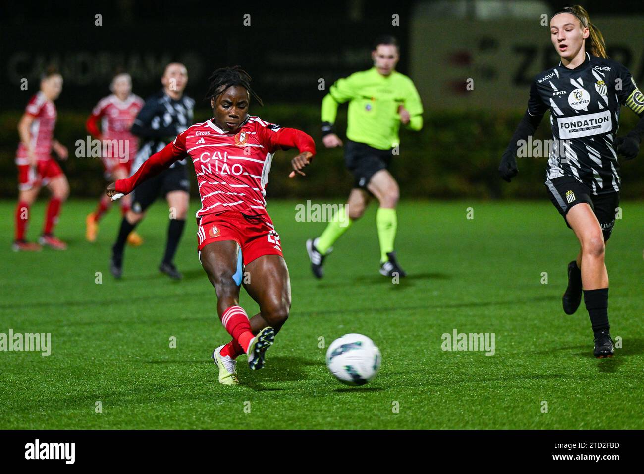 Welma Fon (22) of Standard pictured during a female soccer game between ...