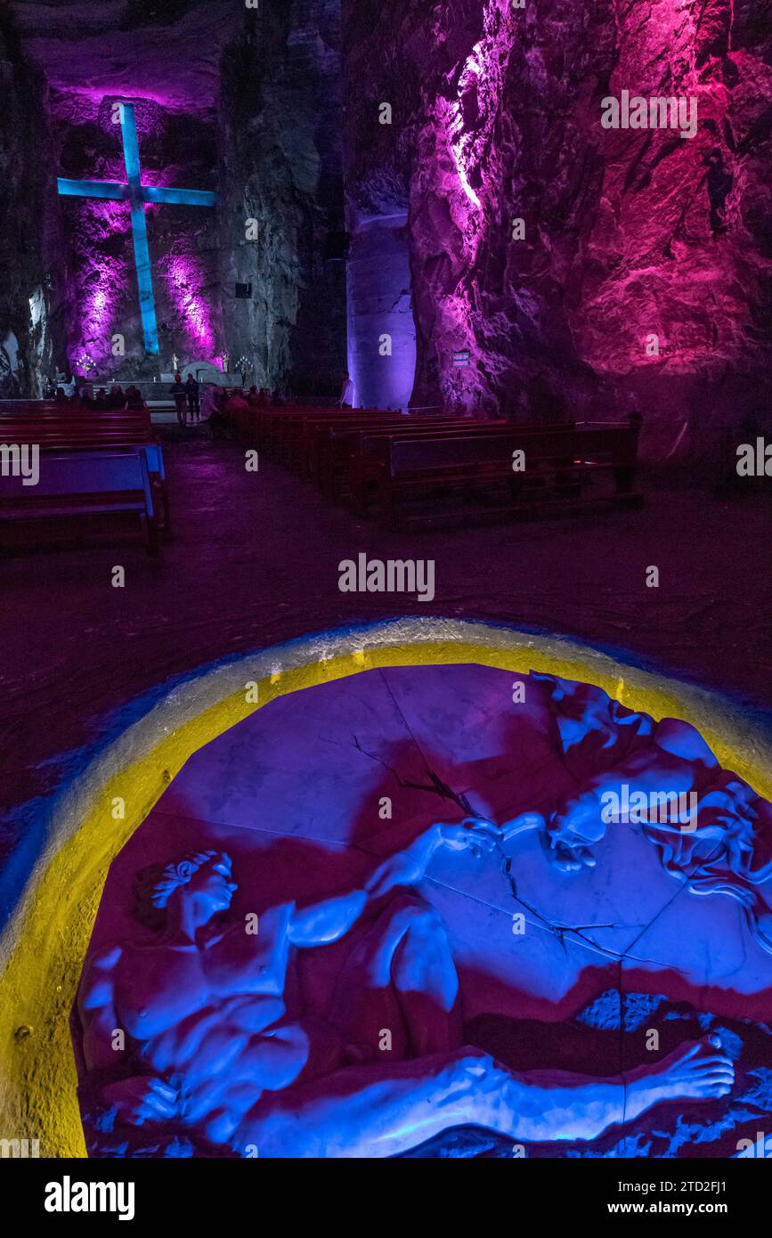 Salt cathedral and colombia hi-res stock photography and images - Alamy