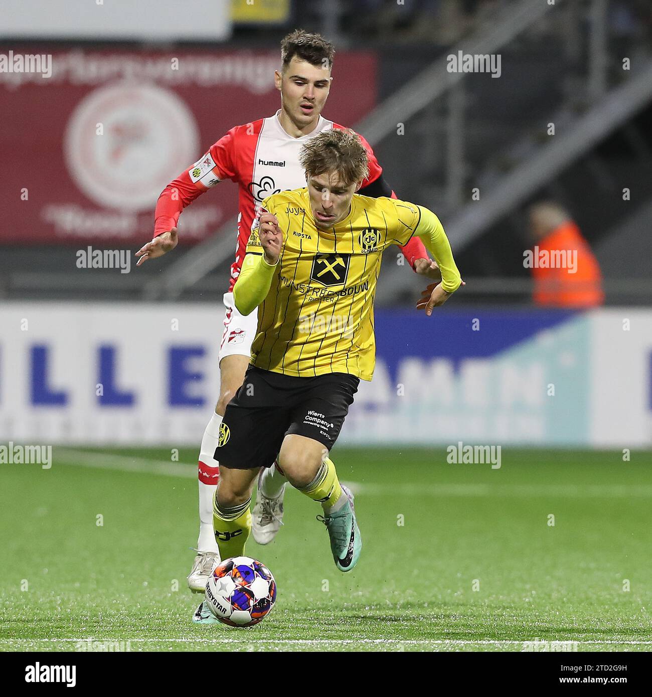 EMMEN, Netherlands, 15-12-2023, football, Dutch Keuken Kampioen Divisie,Emmen - Roda JC, Stadion ...