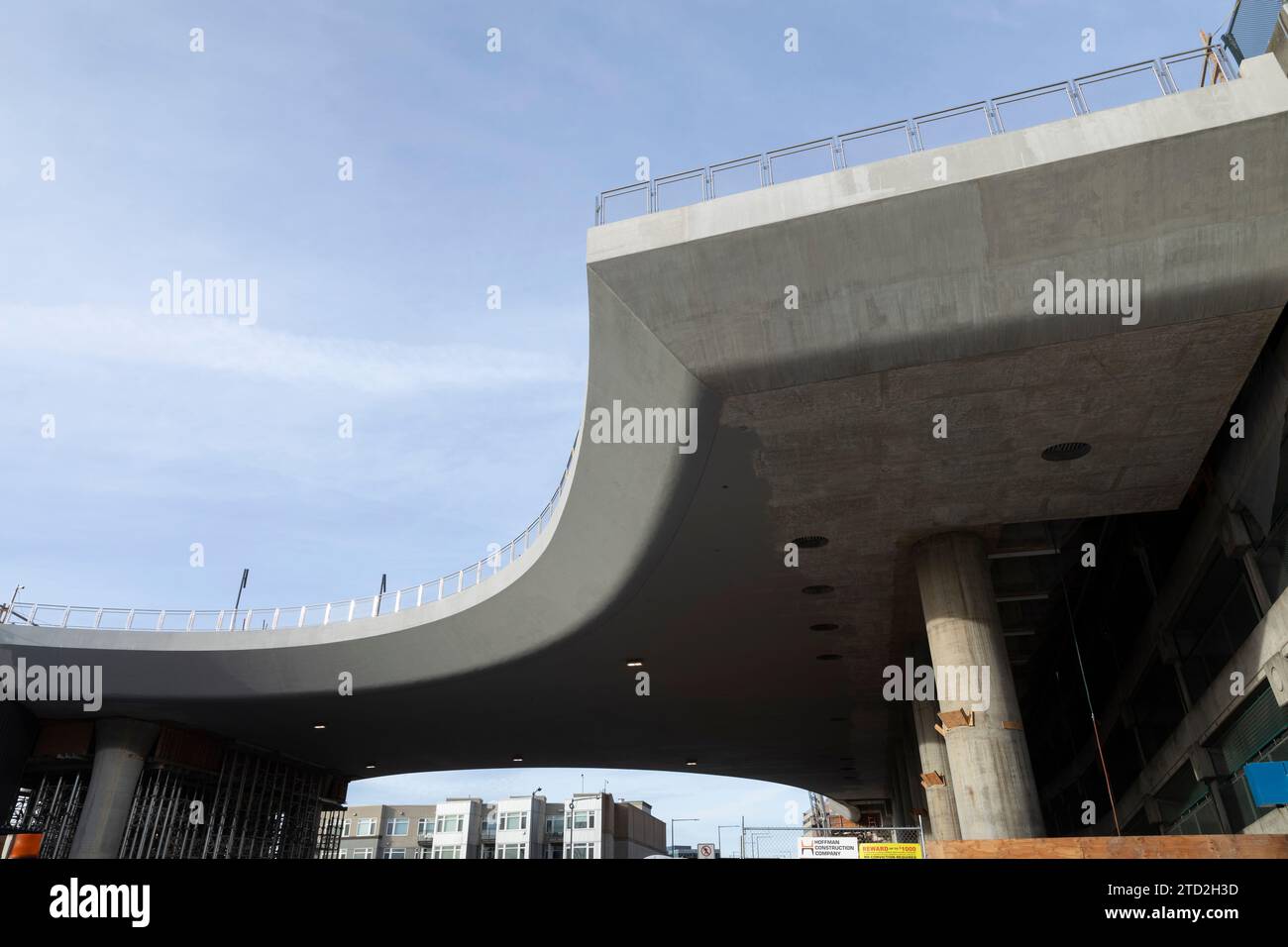 Seattle, Washington, USA. 12th December, 2023. Underside view of the ...