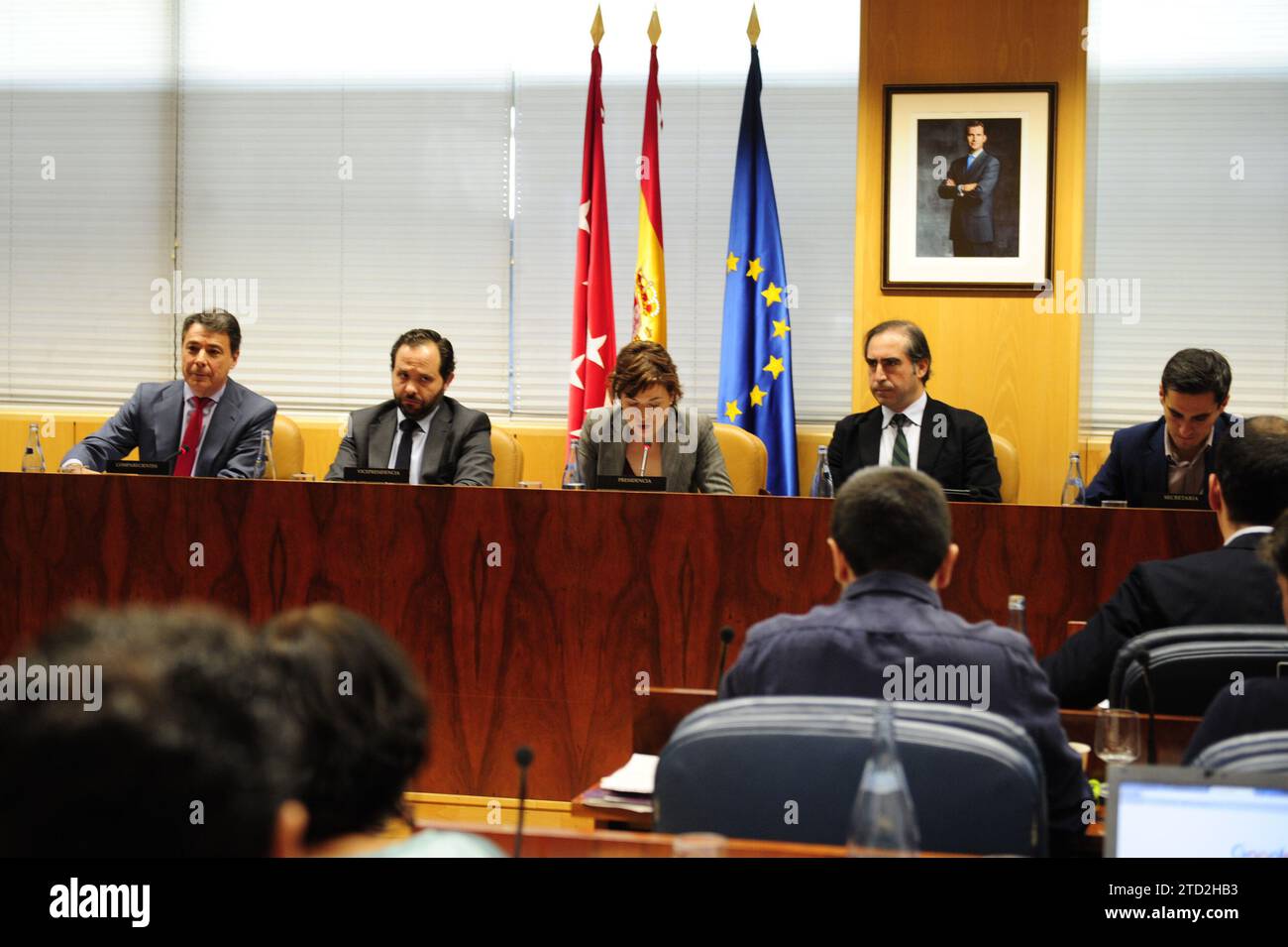 Madrid, 11/20/2015. Appearance of the former president of the CAM ...