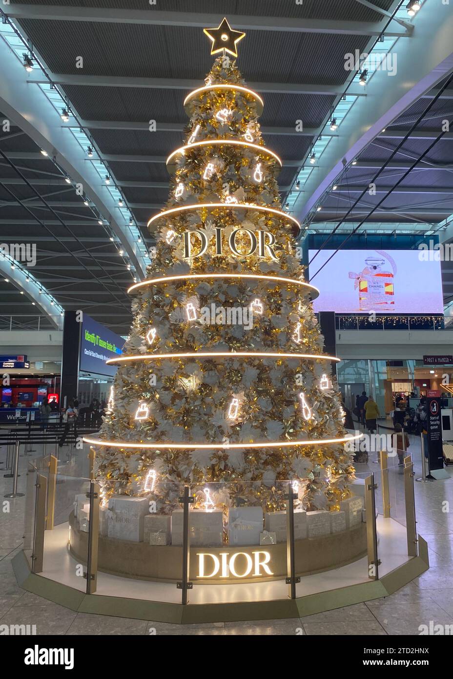 Heathrow has partnered with Christian Dior for the first time. 22 ft ...