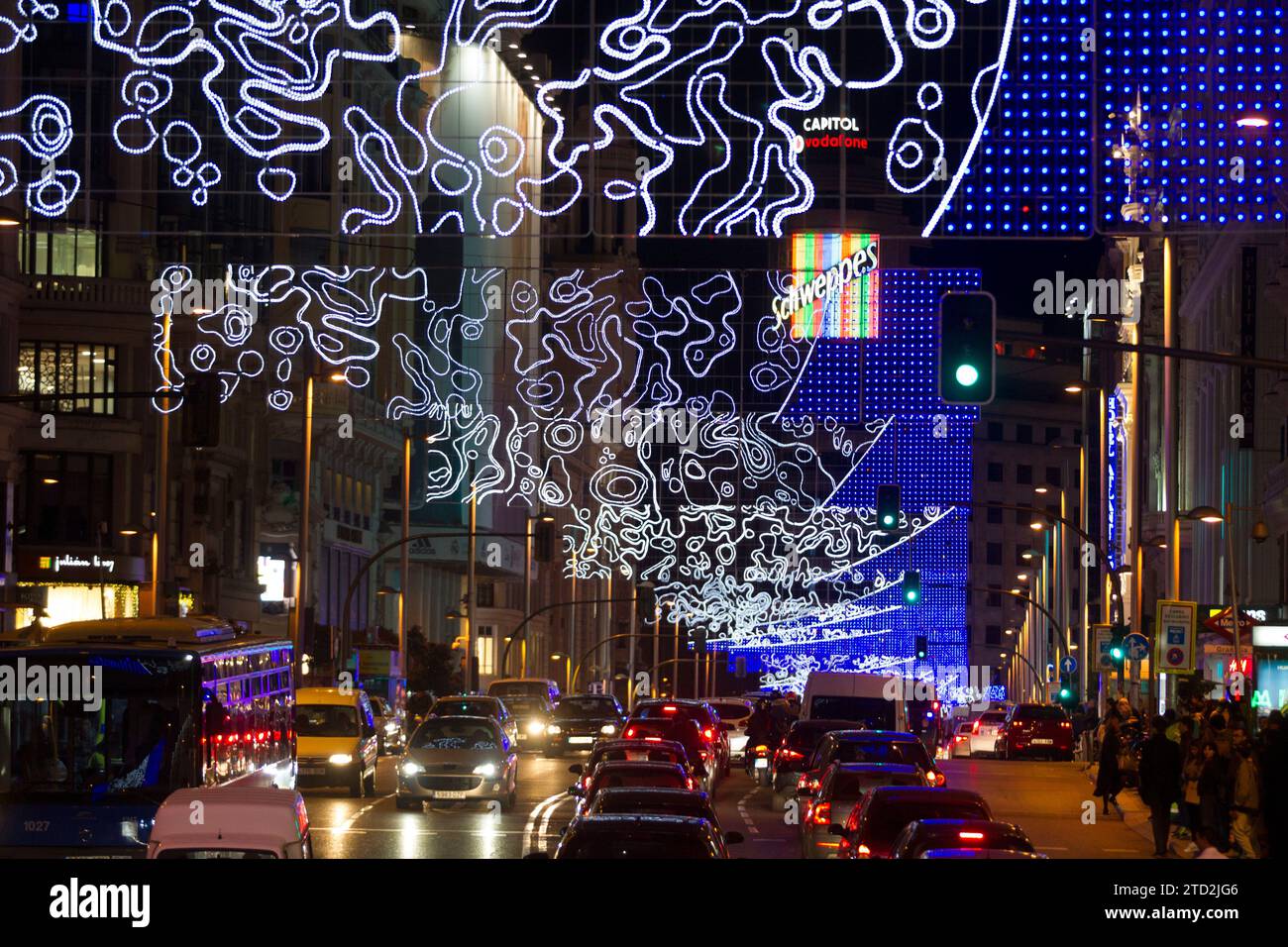 Madrid, 11/27/2015. Turning on the Christmas lights. Photo: Isabel Permuy ARCHDC. Credit: Album ...