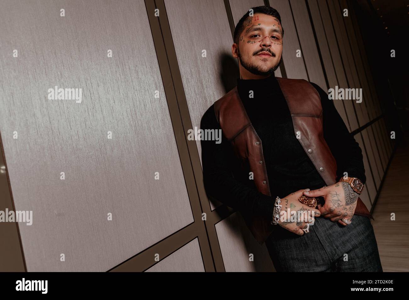 Madrid, 02/06/2023. The singer Christian Nodal. Photo: Tania Sieira ...