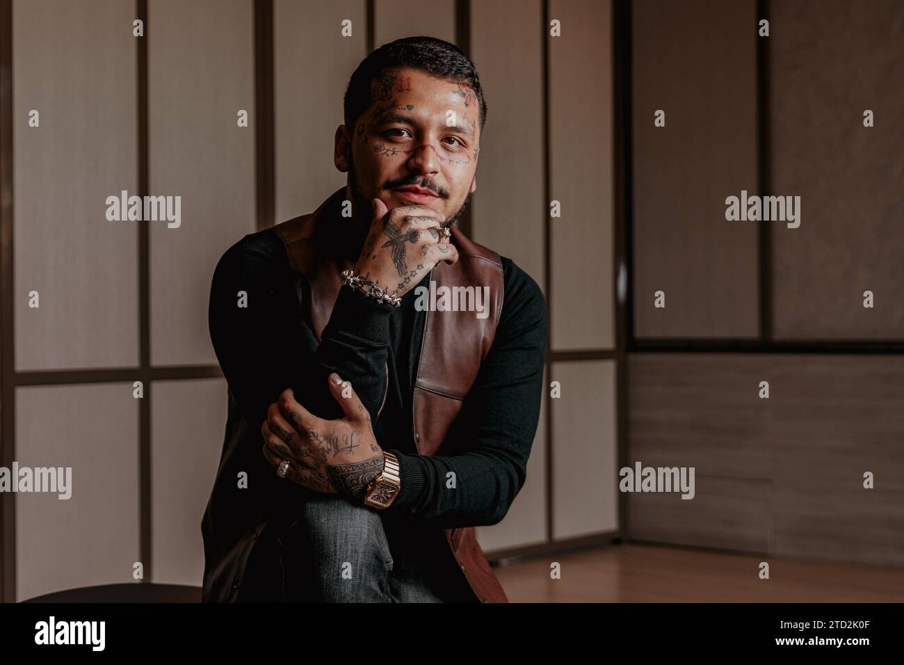 Madrid, 02/06/2023. The singer Christian Nodal. Photo: Tania Sieira ...