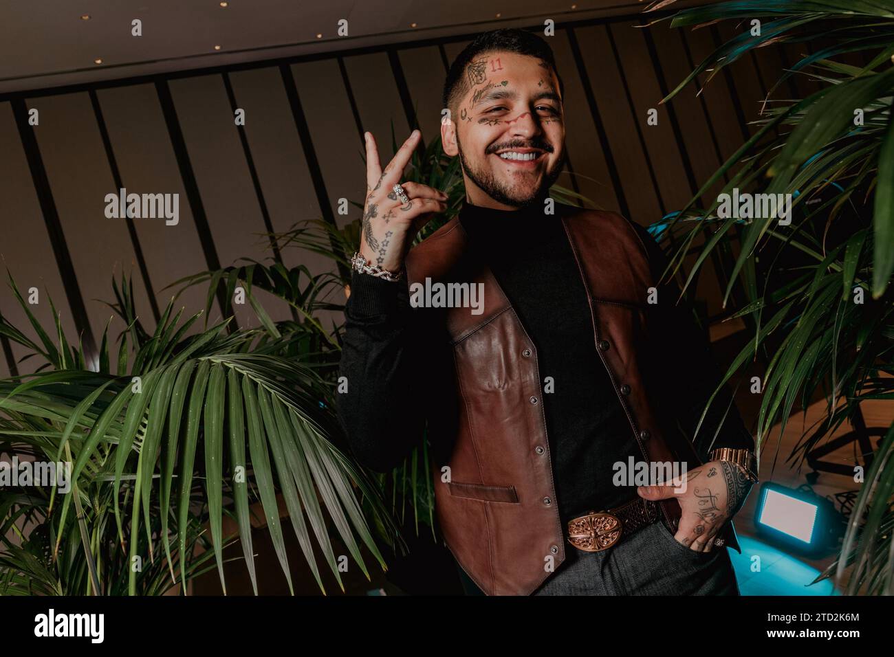 Madrid, 02/06/2023. The singer Christian Nodal. Photo: Tania Sieira ...