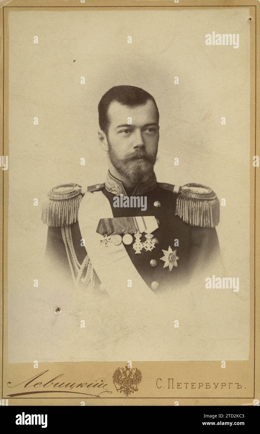 Portrait de nicholas ii hi-res stock photography and images - Alamy