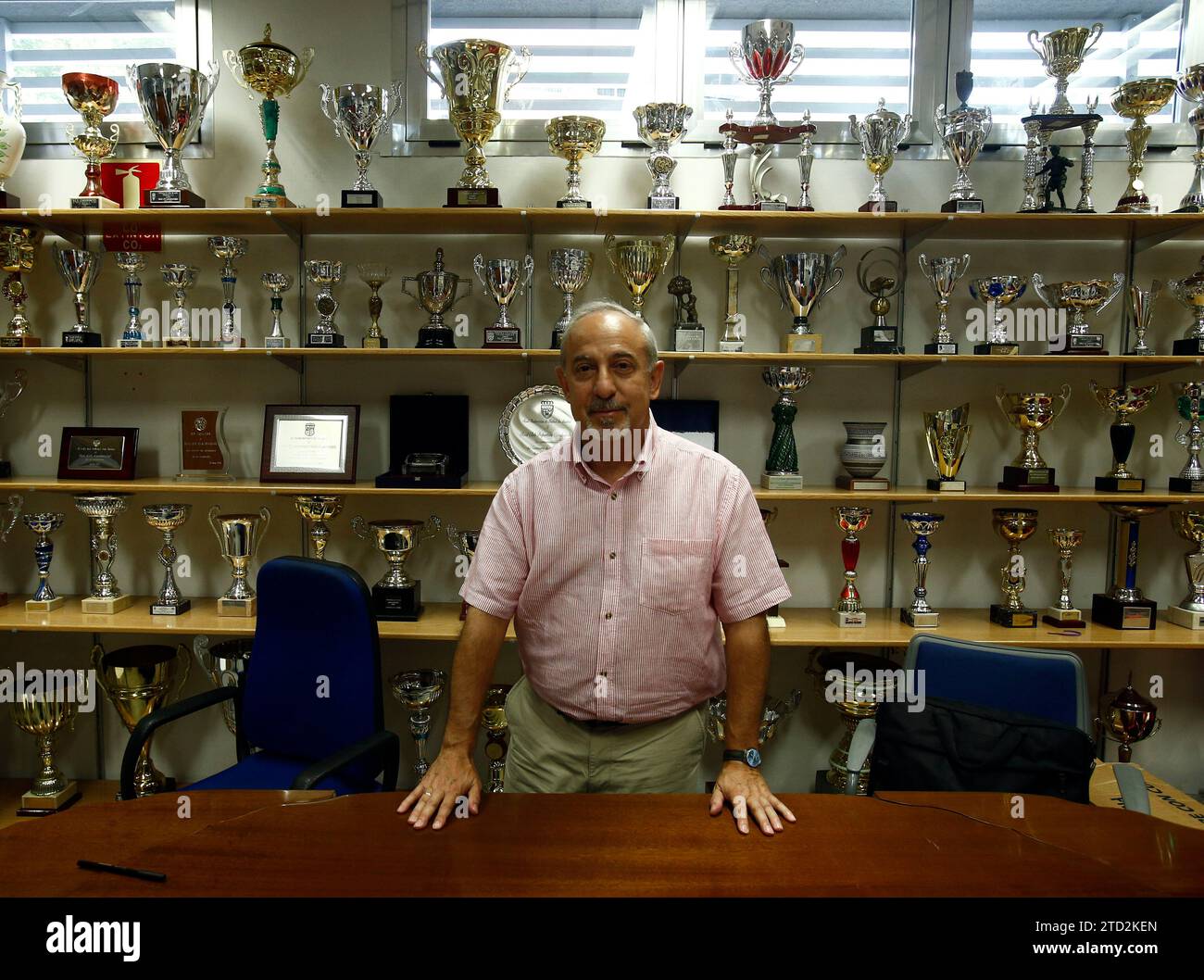 Madrid, 09/01/2016. Report on the centenary of RCD Carabanchel. Photo ...