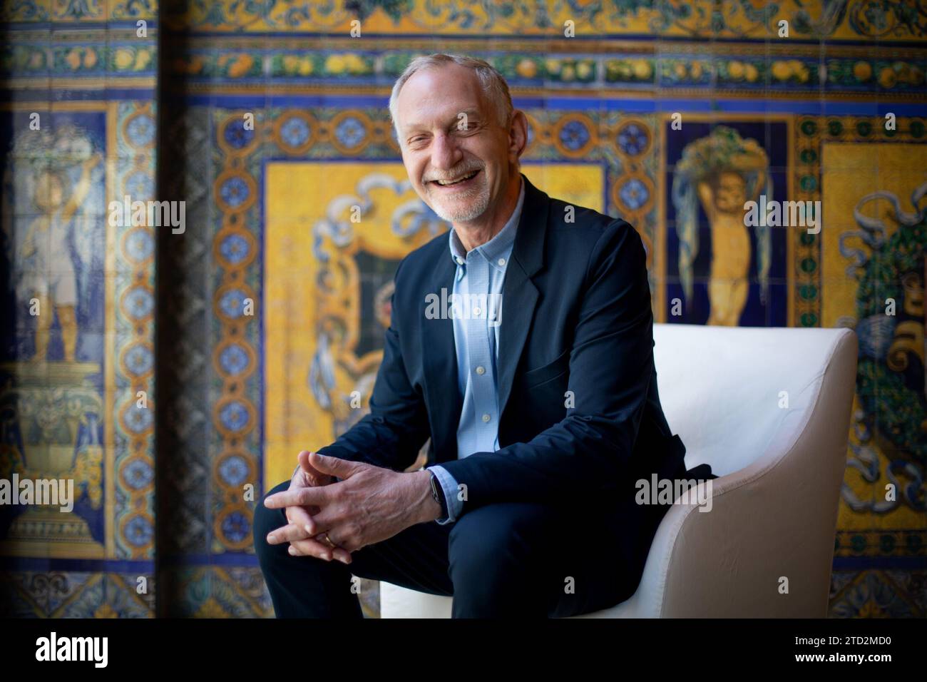 Madrid, 04/16/2023. Interview with Robert Waldinger. Photo: Isabel ...