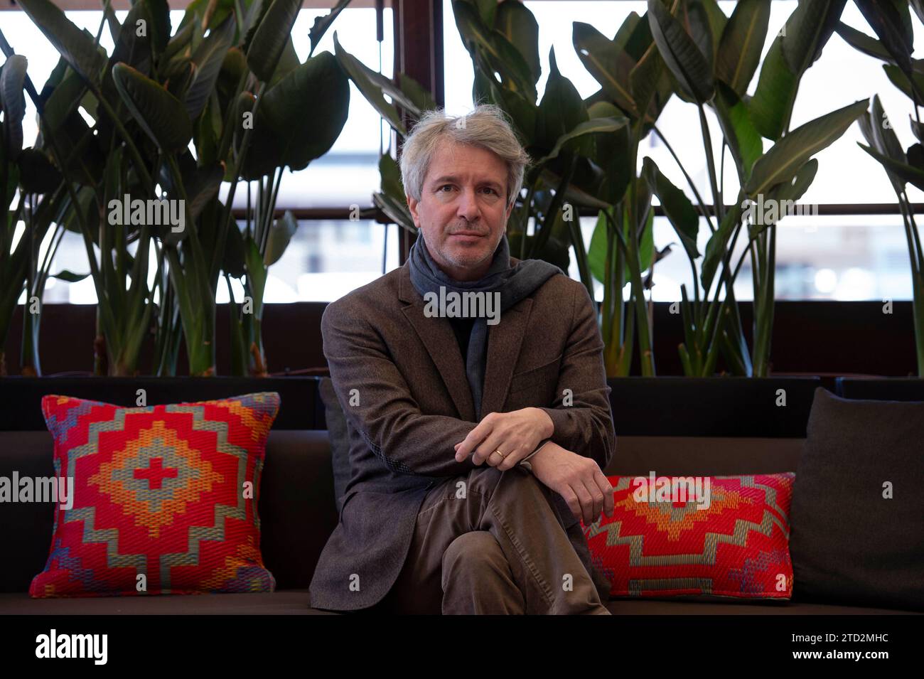 Barcelona, 03/10/2023. Interview with writer Eric Vuillard. Photo: Inés Baucells. Archdc. Credit ...