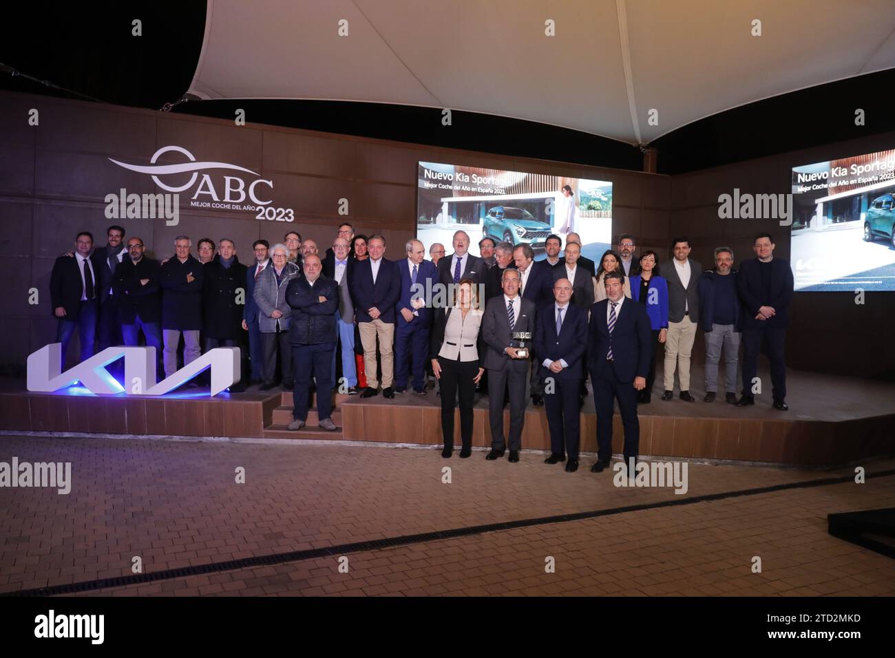 Madrid, 02/27/2023. Abc award for best car of the year 2023 Kia ...