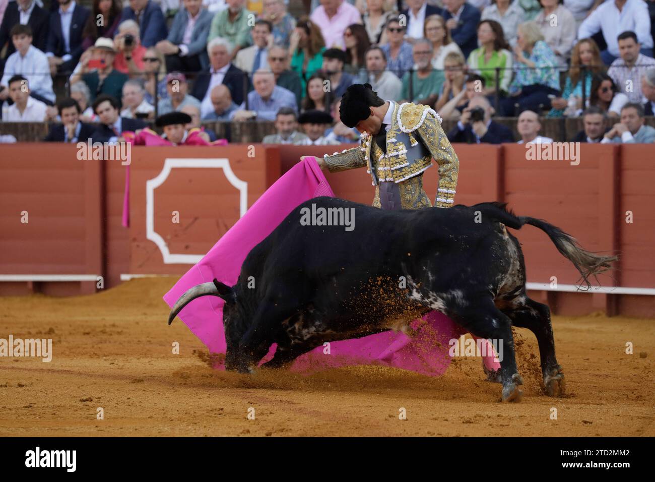 Seville, 04/19/2023. Bullfight, 3rd subscription. Six bulls from ...