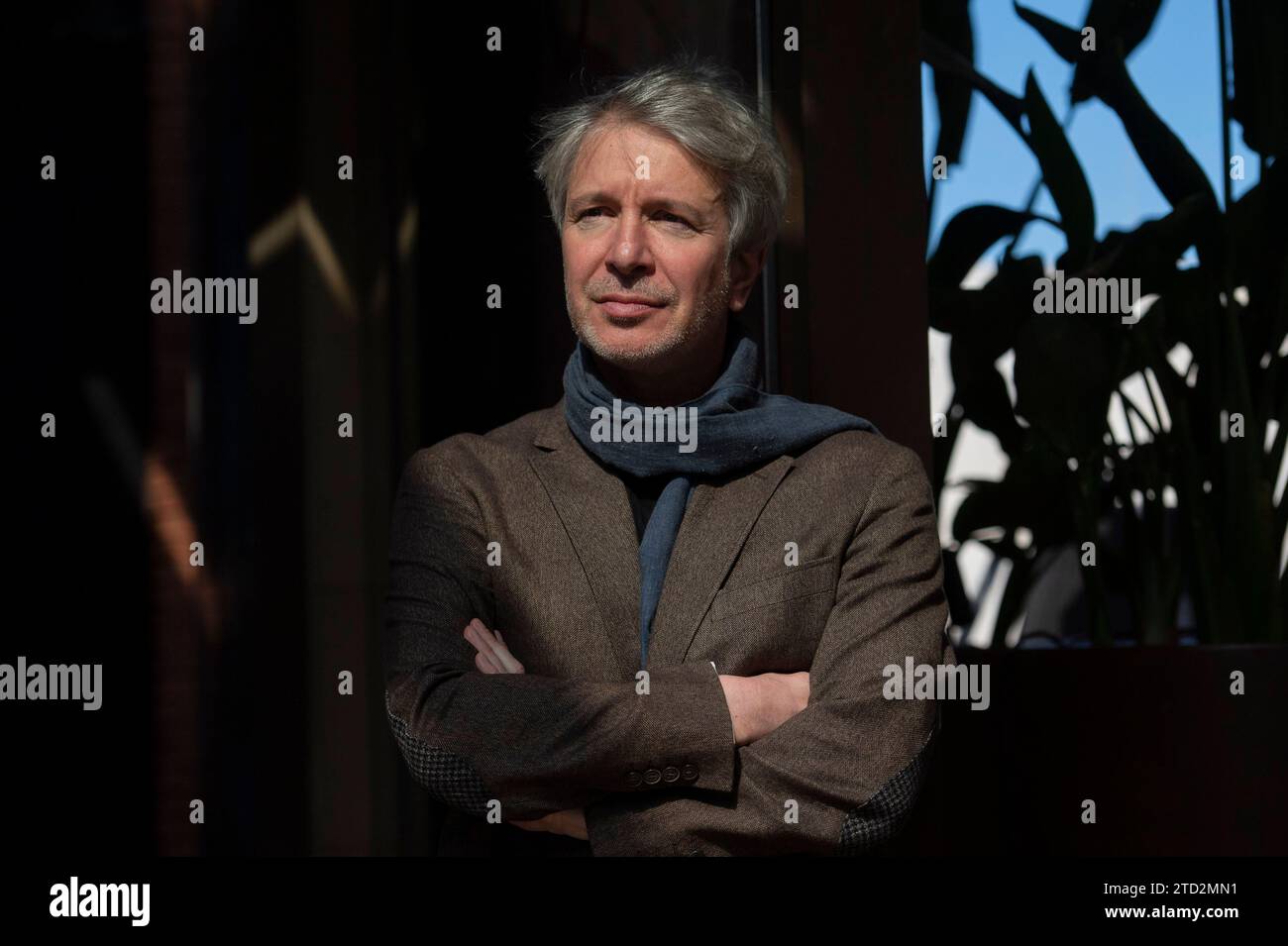 Barcelona, 03/10/2023. Interview with the desk Eric Vuillard. Photo: Ines Baucells. Archdc ...