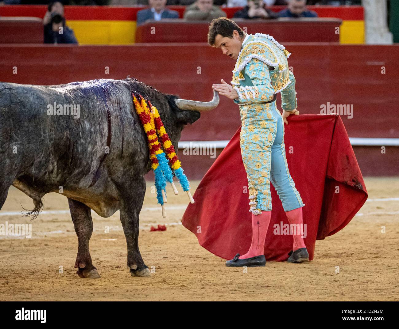 Valencia, 03/19/2023. Daniel Luque at the Valencia Fallas Fair. Photo ...