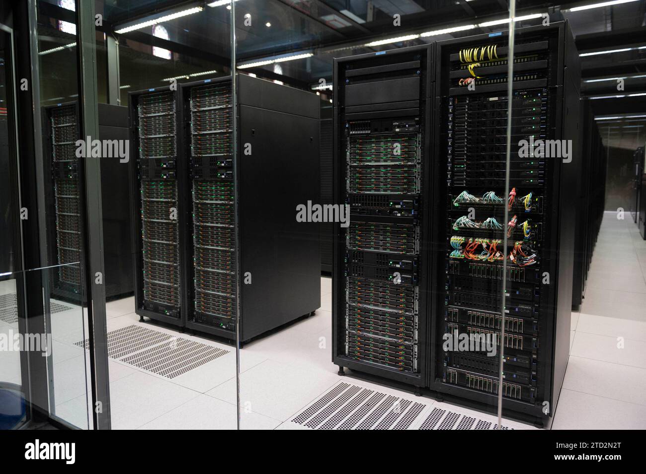 Barcelona, 03/29/2023. General view of the MareNostrum 4 supercomputer ...