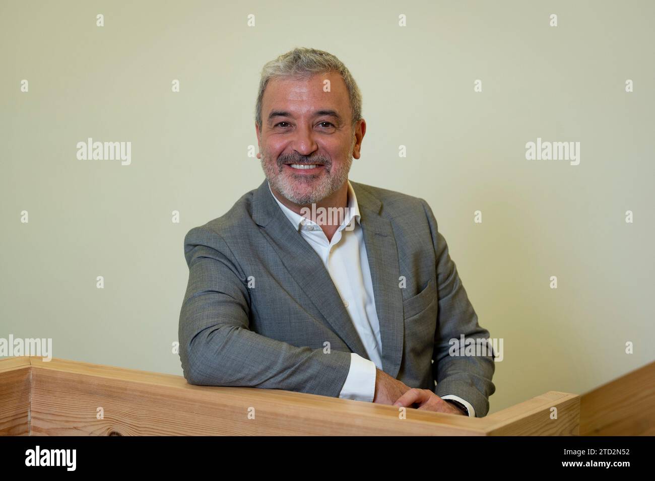 Barcelona, 05/16/2023. Portraits of Jaume Collboni, candidate for Mayor ...