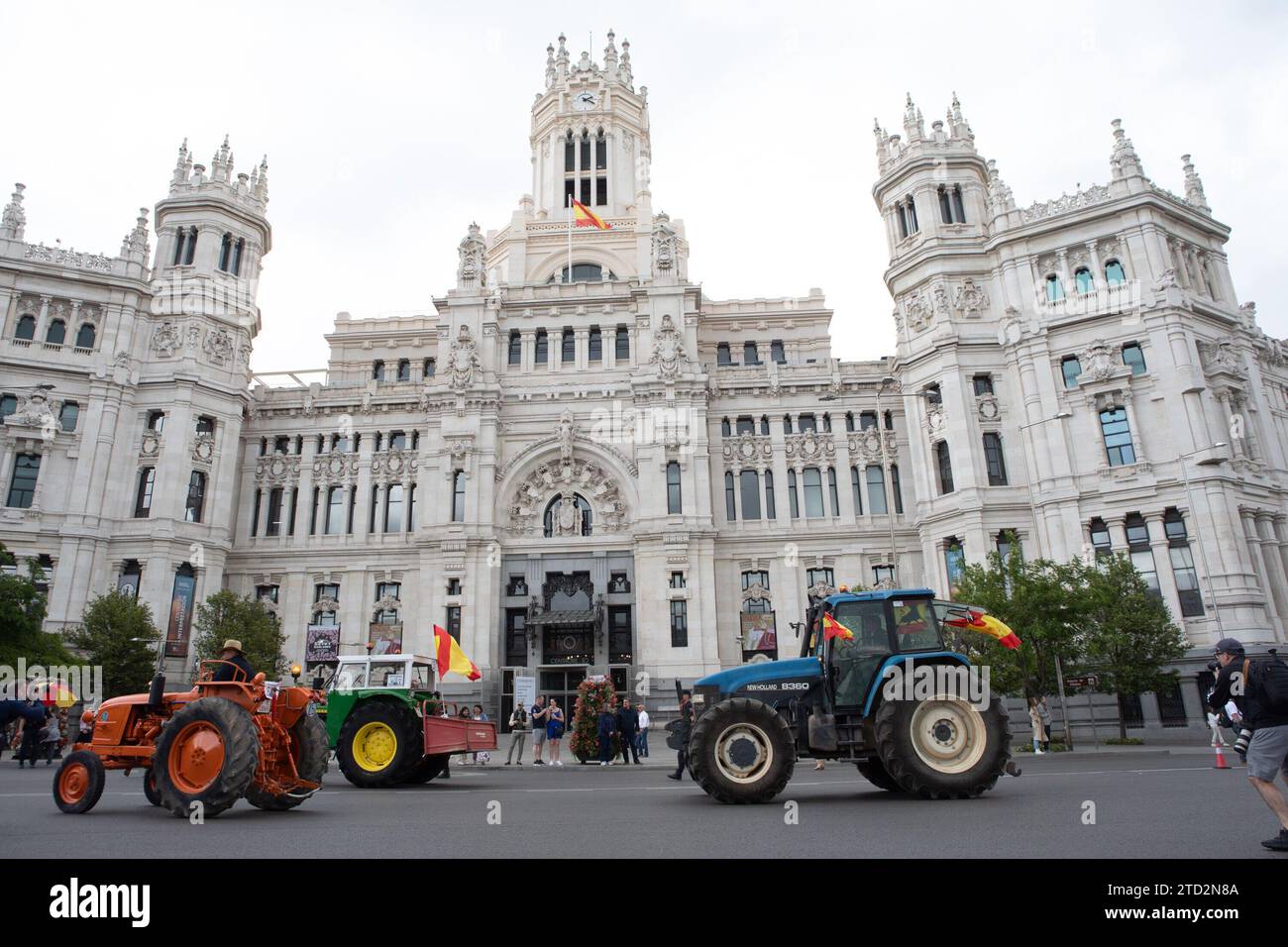 Madrid, 05/14/2023. Demonstration of the Rural world. Photo: Isabel ...