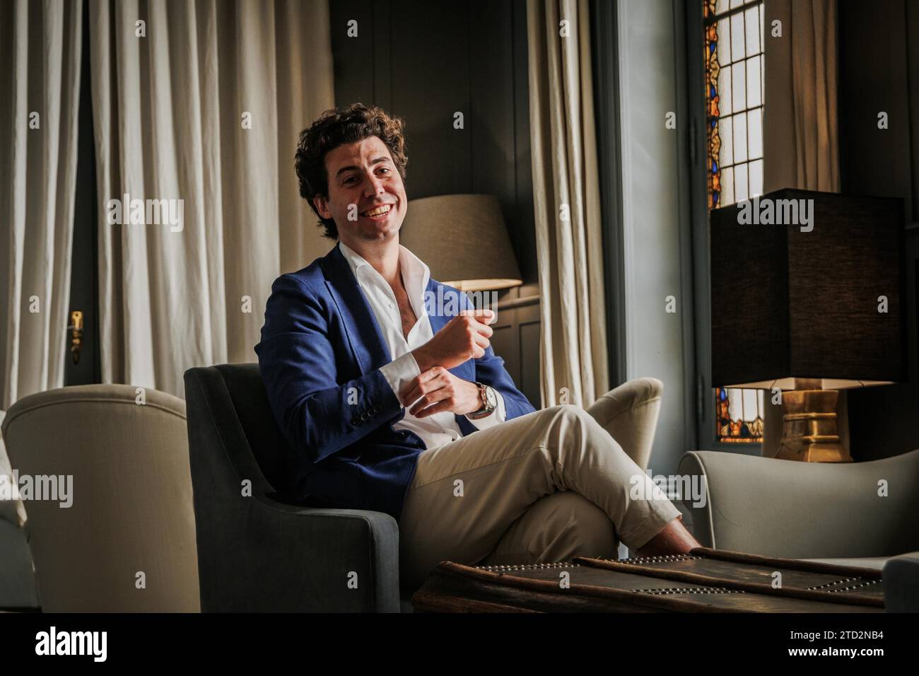 Madrid, 05/04/2023. Javier Aznar, ABC columnist. Photo: Tania Sieira ...