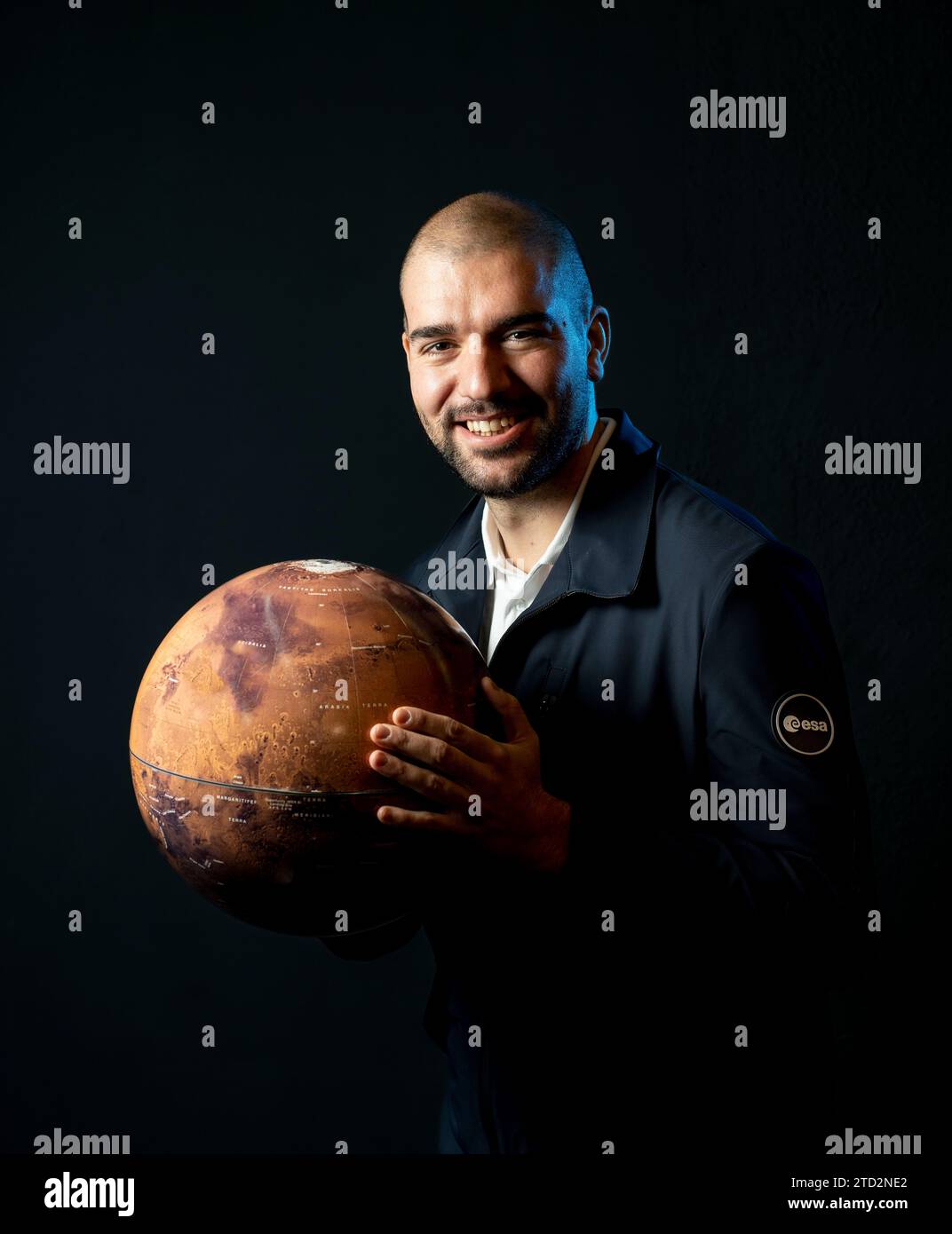 Madrid, 02/01/2023. Interview with that astronaut Pablo Álvarez. Photo ...