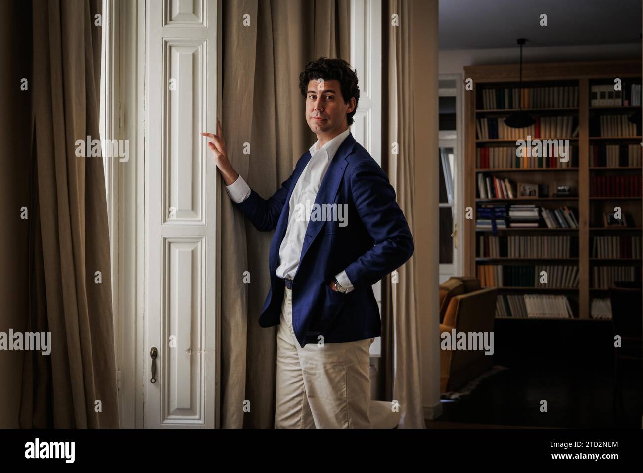 Madrid, 05/04/2023. Javier Aznar, ABC columnist. Photo: Tania Sieira ...