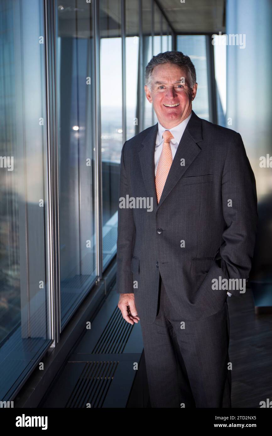 Madrid, 07/15/2016. Interview with the global president of Kpmg, John ...