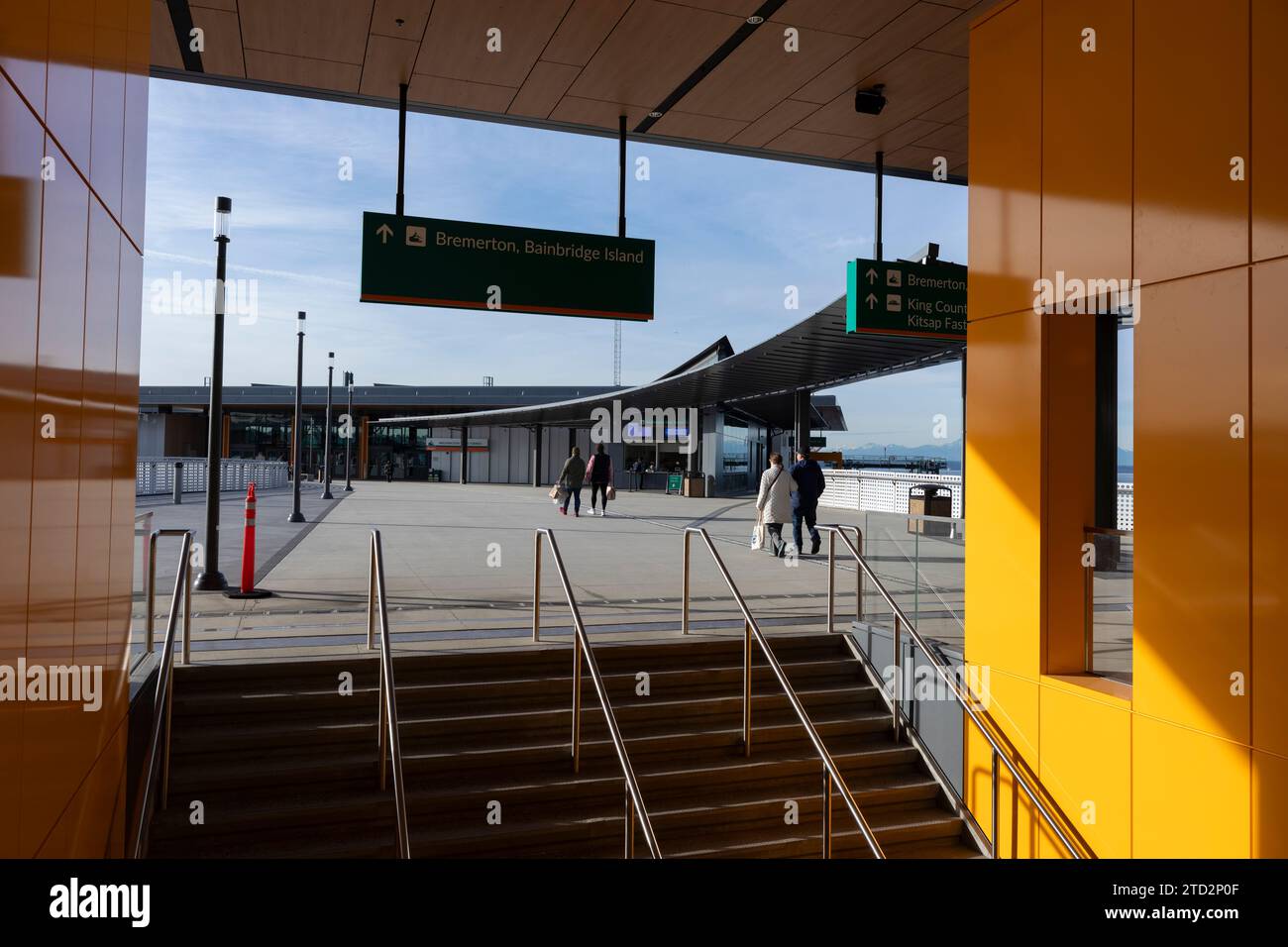 Colman ferry terminal hi-res stock photography and images - Alamy