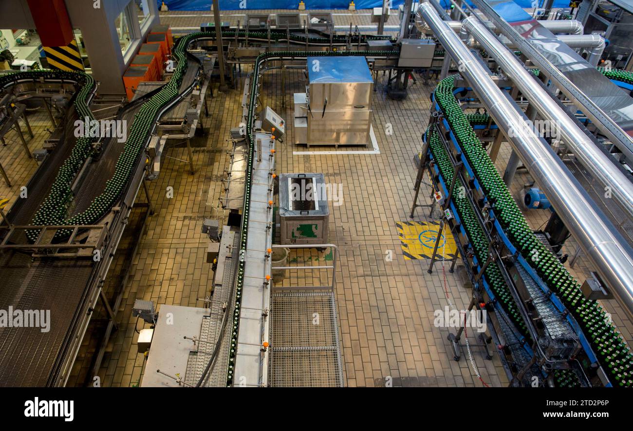 San Sebastián de los Reyes (Madrid), 01/31/2017. Heineken brewery ...