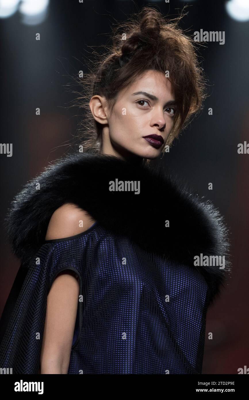 Madrid, 02/19/2017. Mercedes Benz Fashion Week autumn winter. Ulysses ...