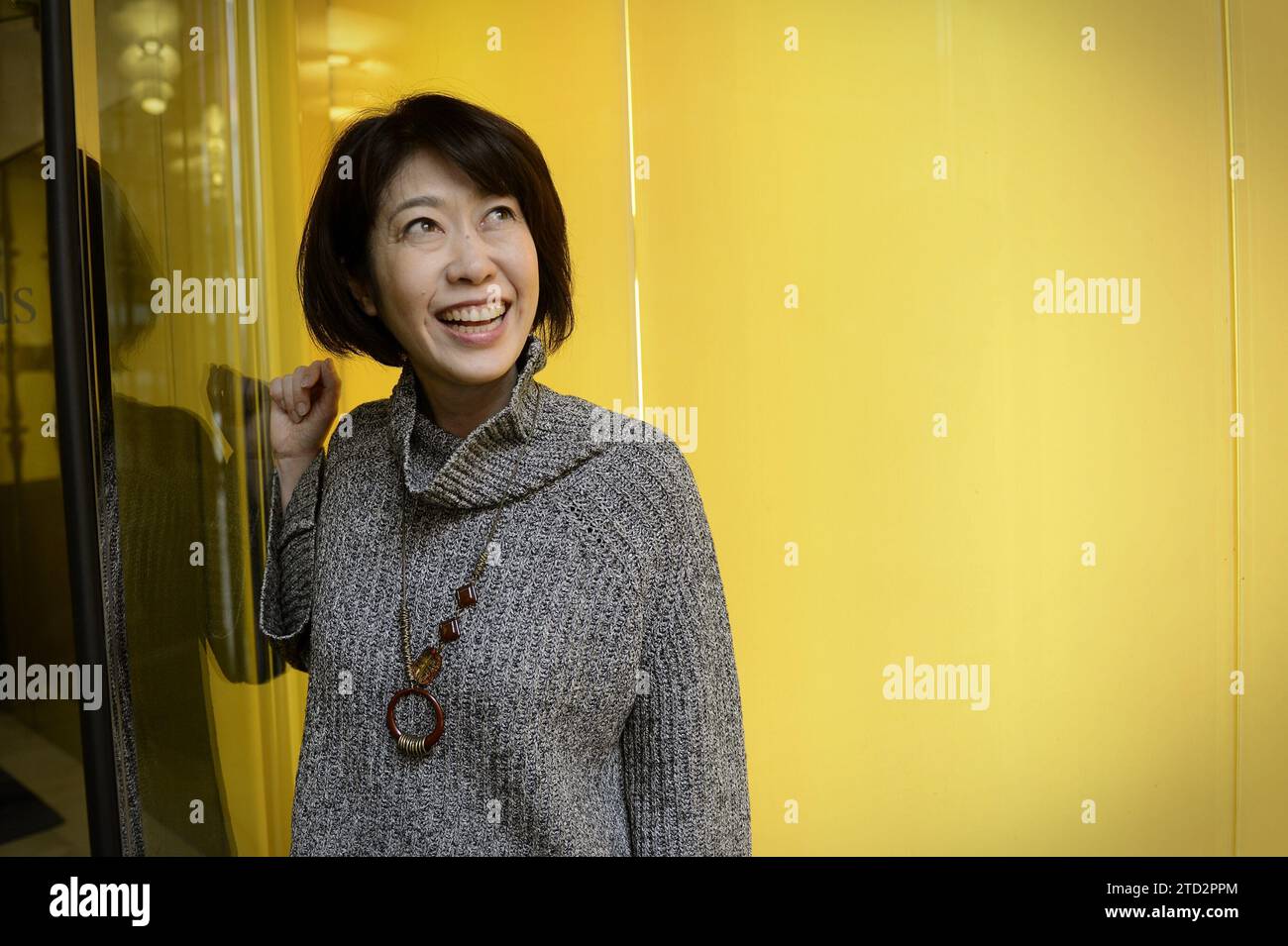 Madrid, 02/24/2017. Interview with journalist Junko Takahashi. Photo: Maya Balanya Archdc ...