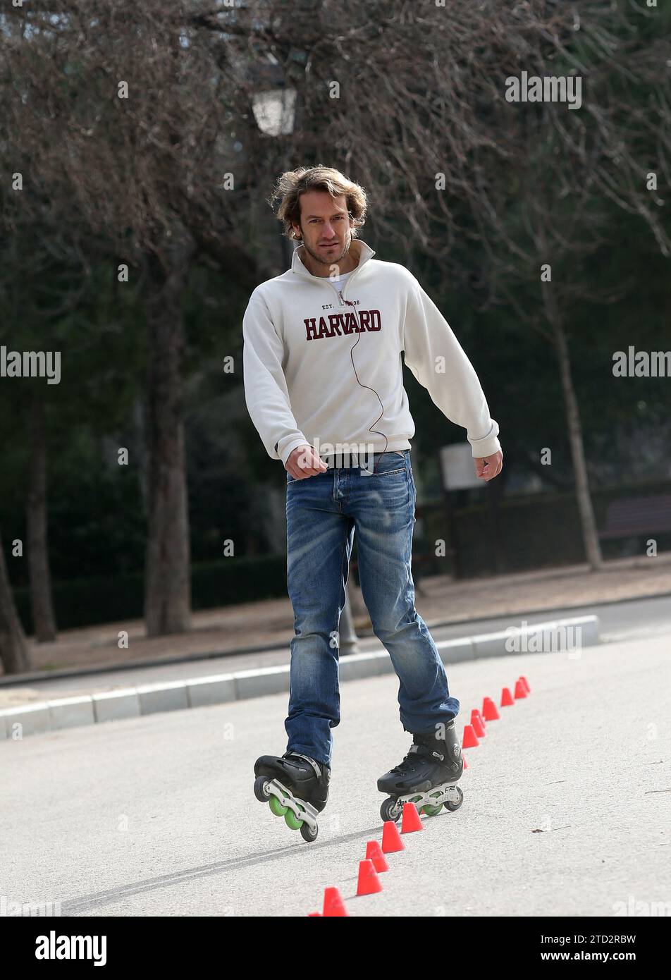 Madrid. 01/21/2014.-interview with cesar corporal..air traffic ...
