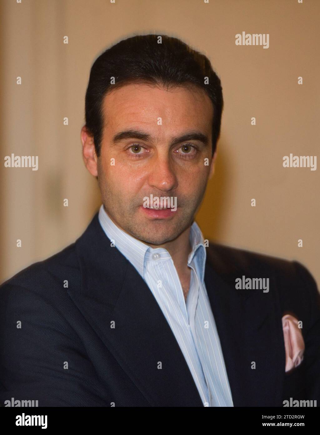 02/12/2014. Madrid. Spain. interview with bullfighter Enrique Ponce ...