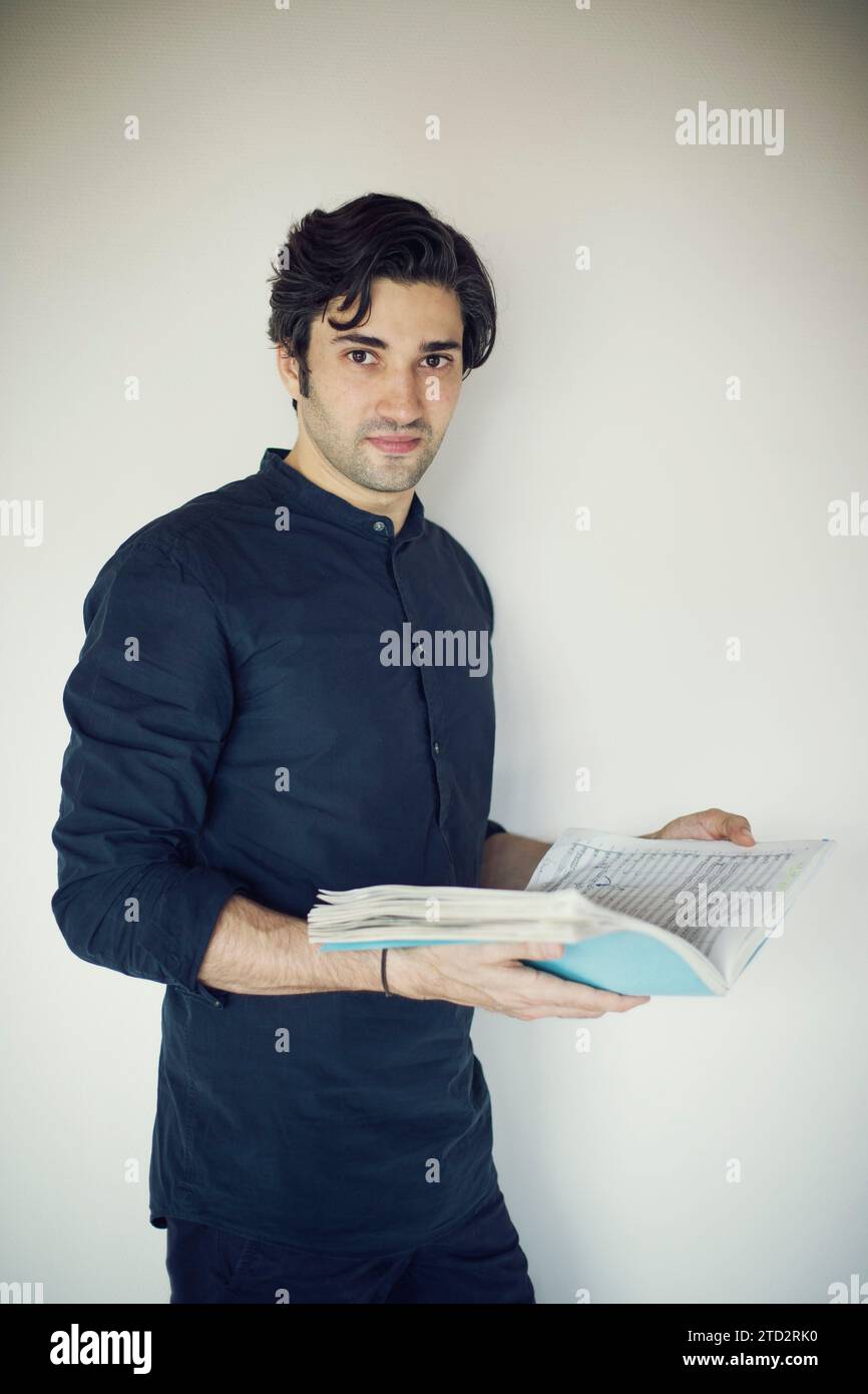 Madrid, January 8, 2014. Interview with David Afkham, conductor of One ...