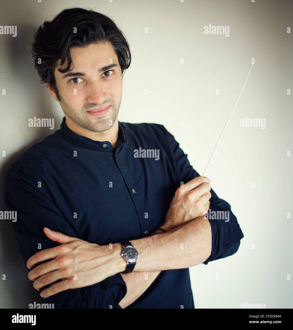 Madrid, January 8, 2014. Interview with David Afkham, conductor of One ...