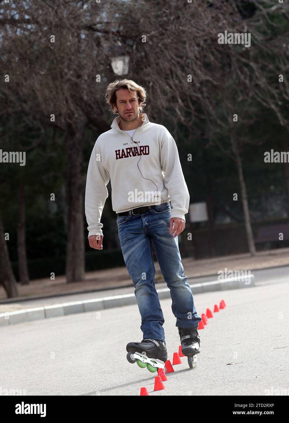 Madrid. 01/21/2014.-interview with cesar corporal..air traffic ...