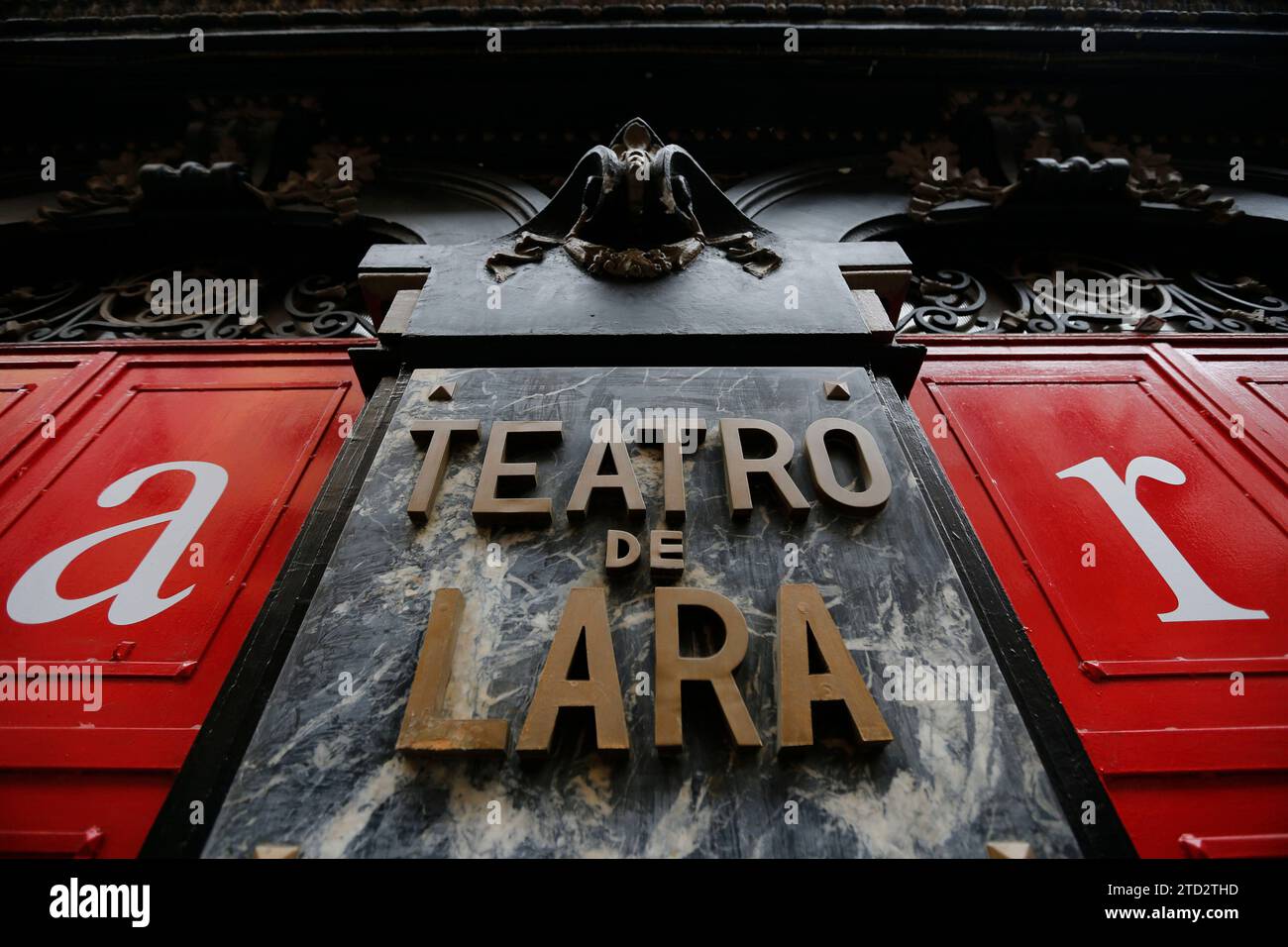 Madrid, 02/04/2014. Report from the Lara Theater in the Corredera Baja ...