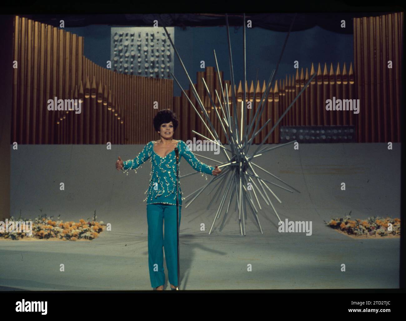 Madrid, March 1969. An image of Salomé during one of the last ...