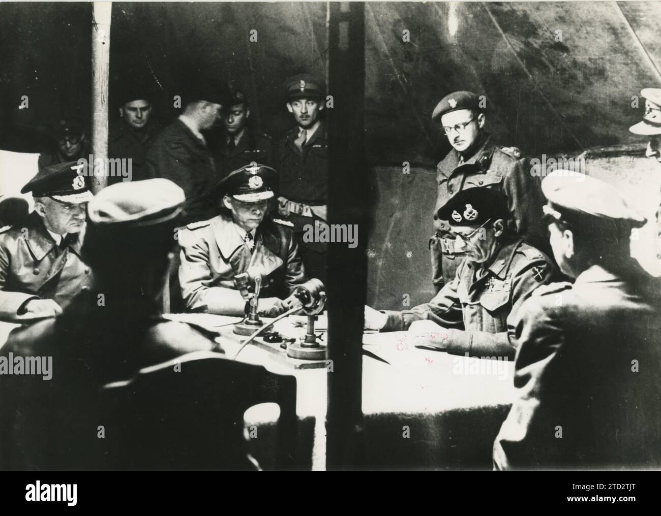 Lüneburg (Germany), 05/04/1945. Second World War. Surrender of Germany ...