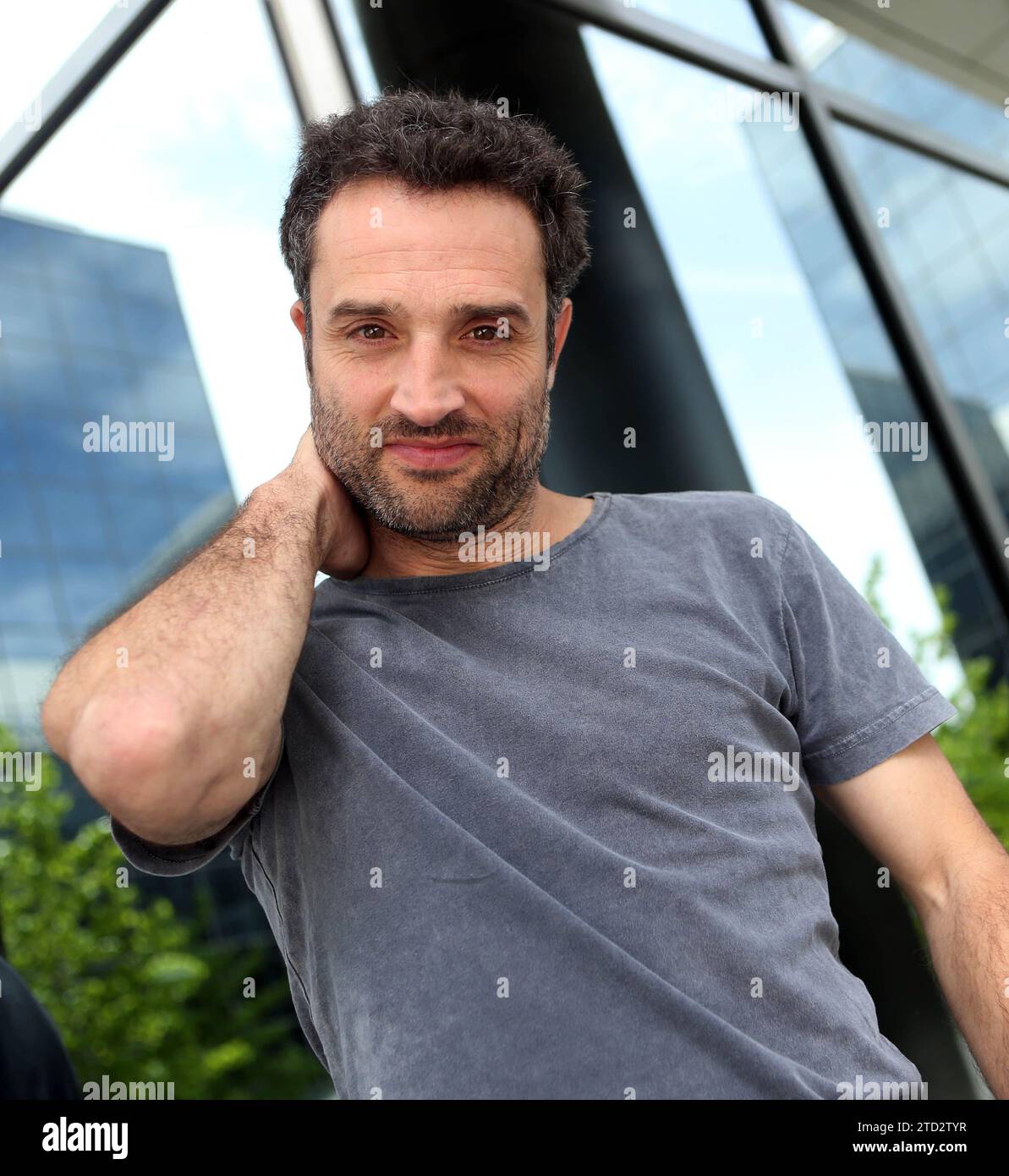 Madrid, 05/04/2015. Interview with Daniel Guzman, director of the film ...