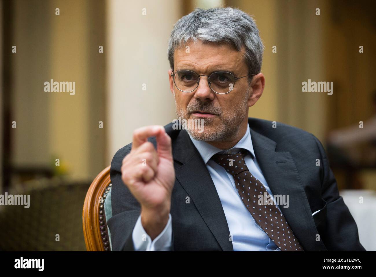 Madrid, 04/02/2019. Interview with Jaime Malet, president of the US ...