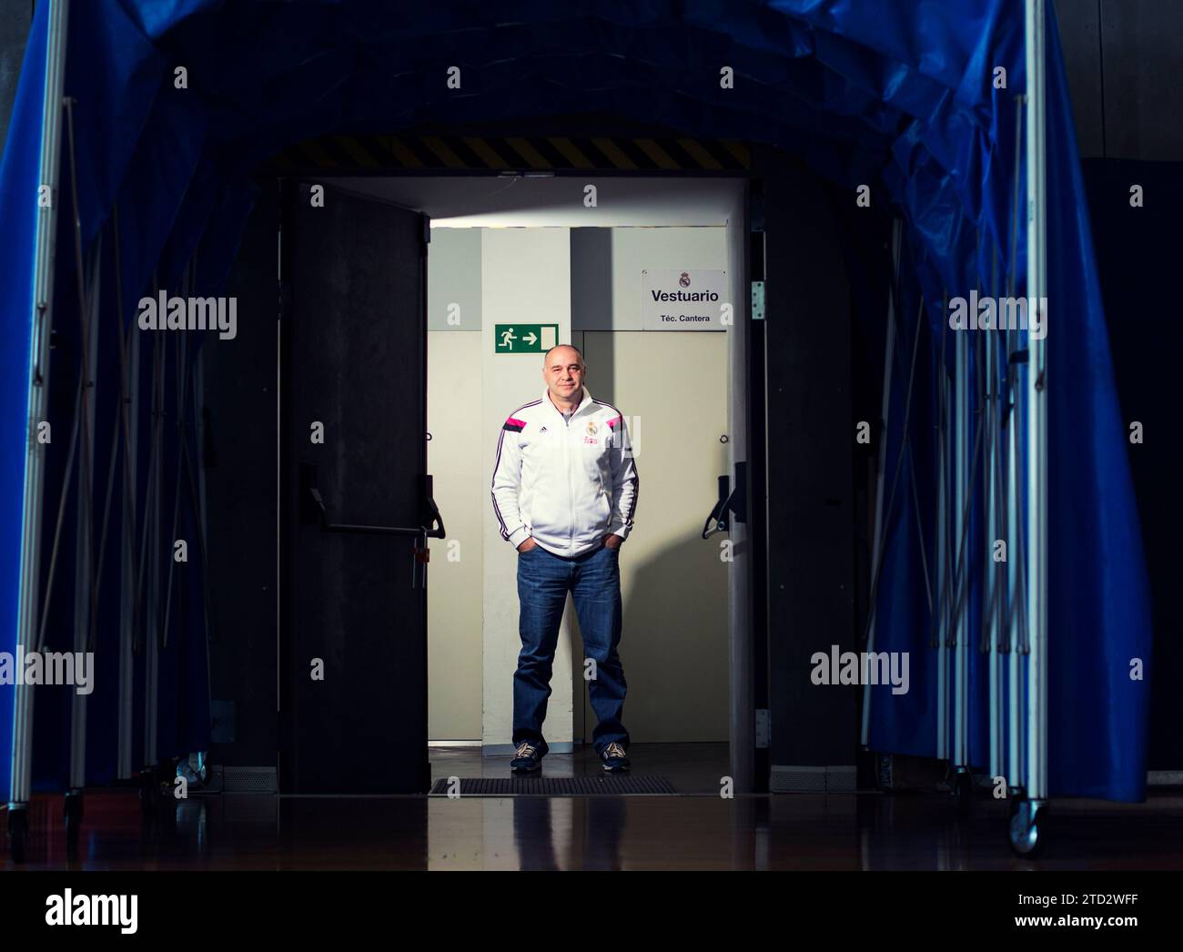 Madrid, 05/21/2015. Interview with Pablo Laso, Real Madrid basketball ...