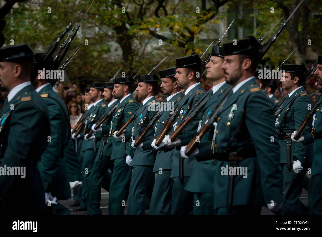 Madrid, 10/12/2019. Military parade on the Twelfth of October, for ...