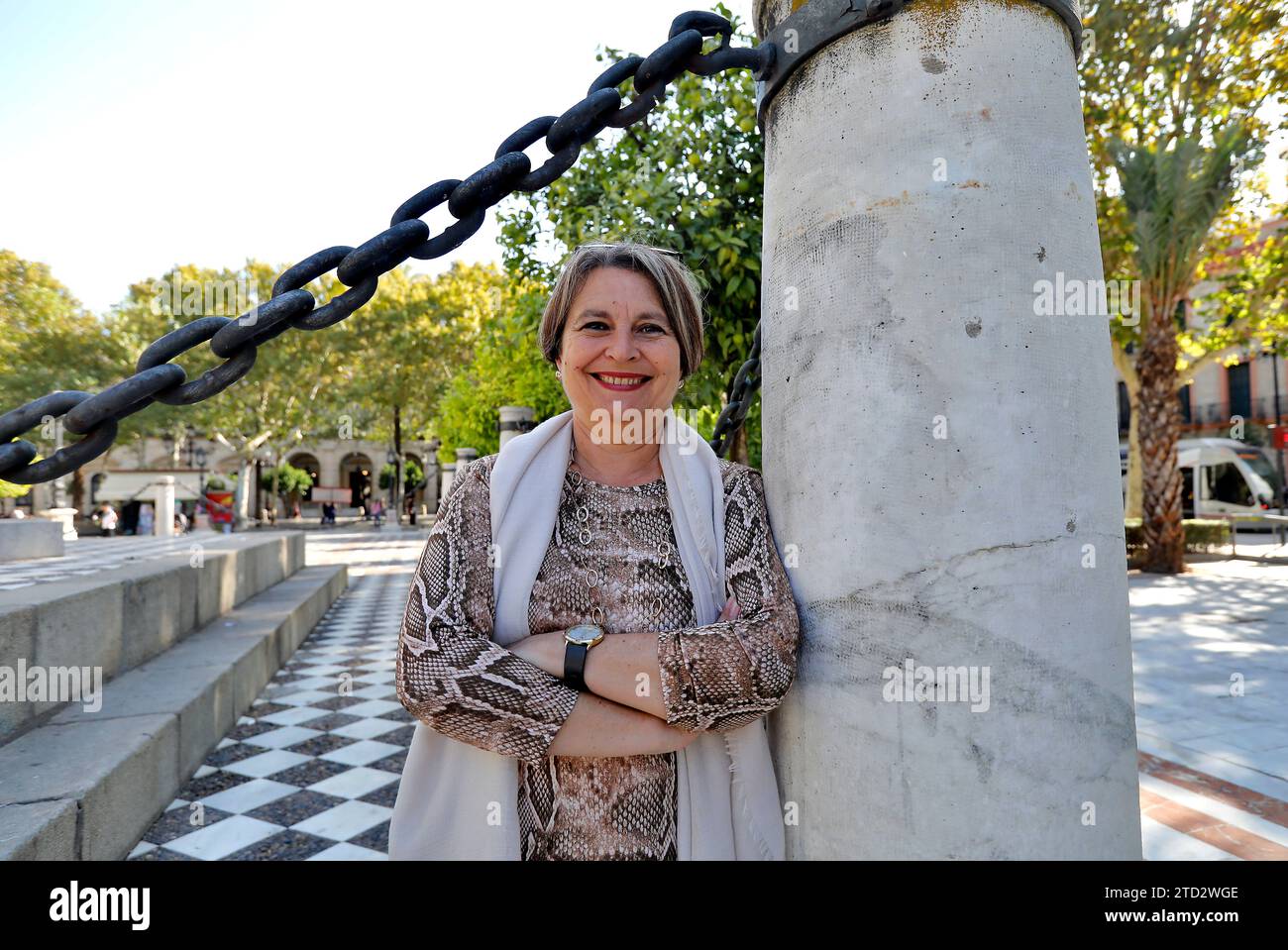 Seville, 10/22/2019. Interview with María Elvira roca Barea. Photo: JM Serrano. Archsev. Credit ...