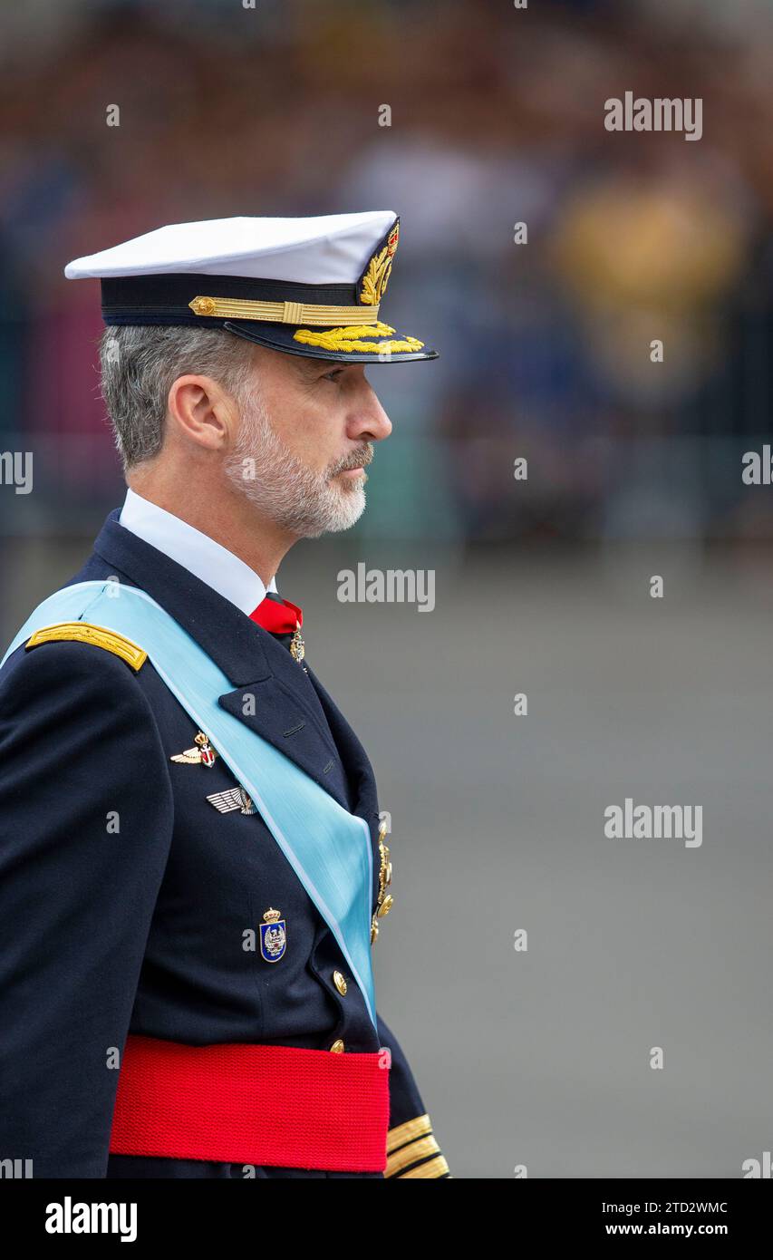 Madrid, 10/12/2019. King Felipe VI, Queen Letizia and Princess Leonor ...