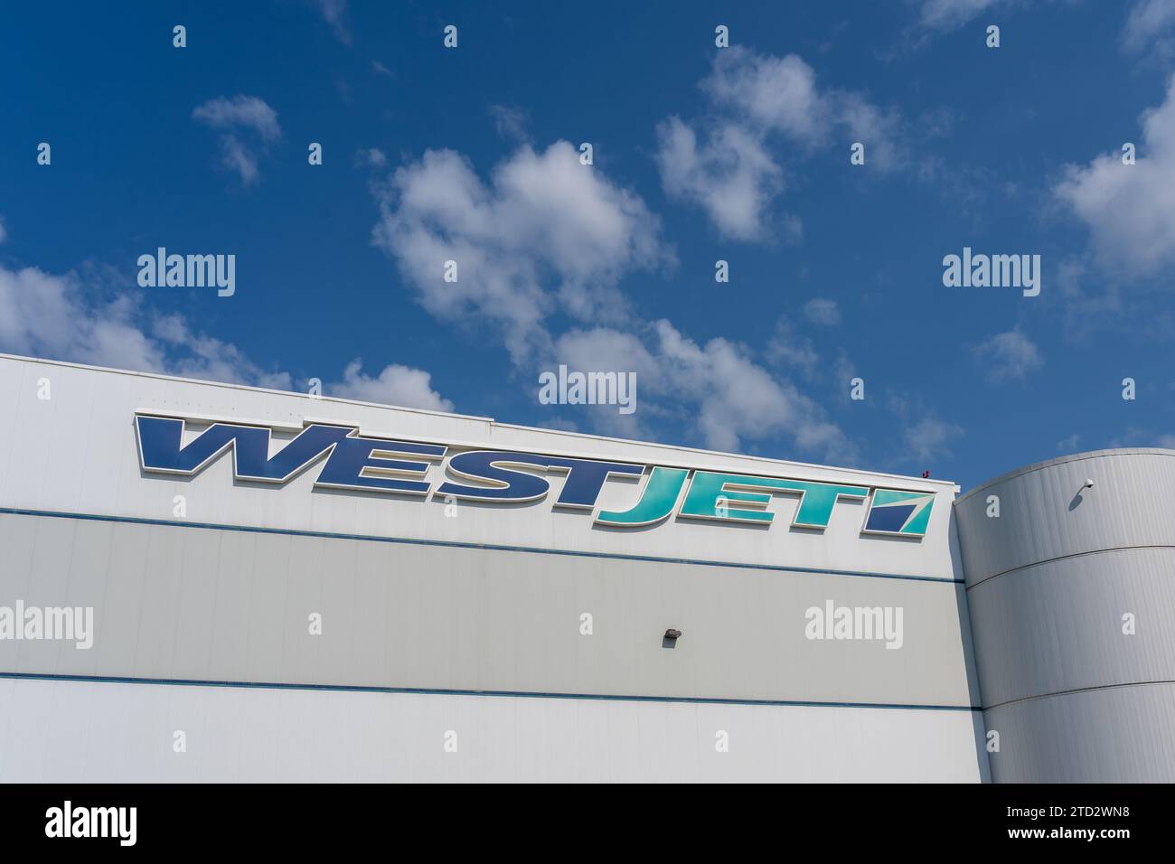 Westjet airlines logo hi-res stock photography and images - Alamy