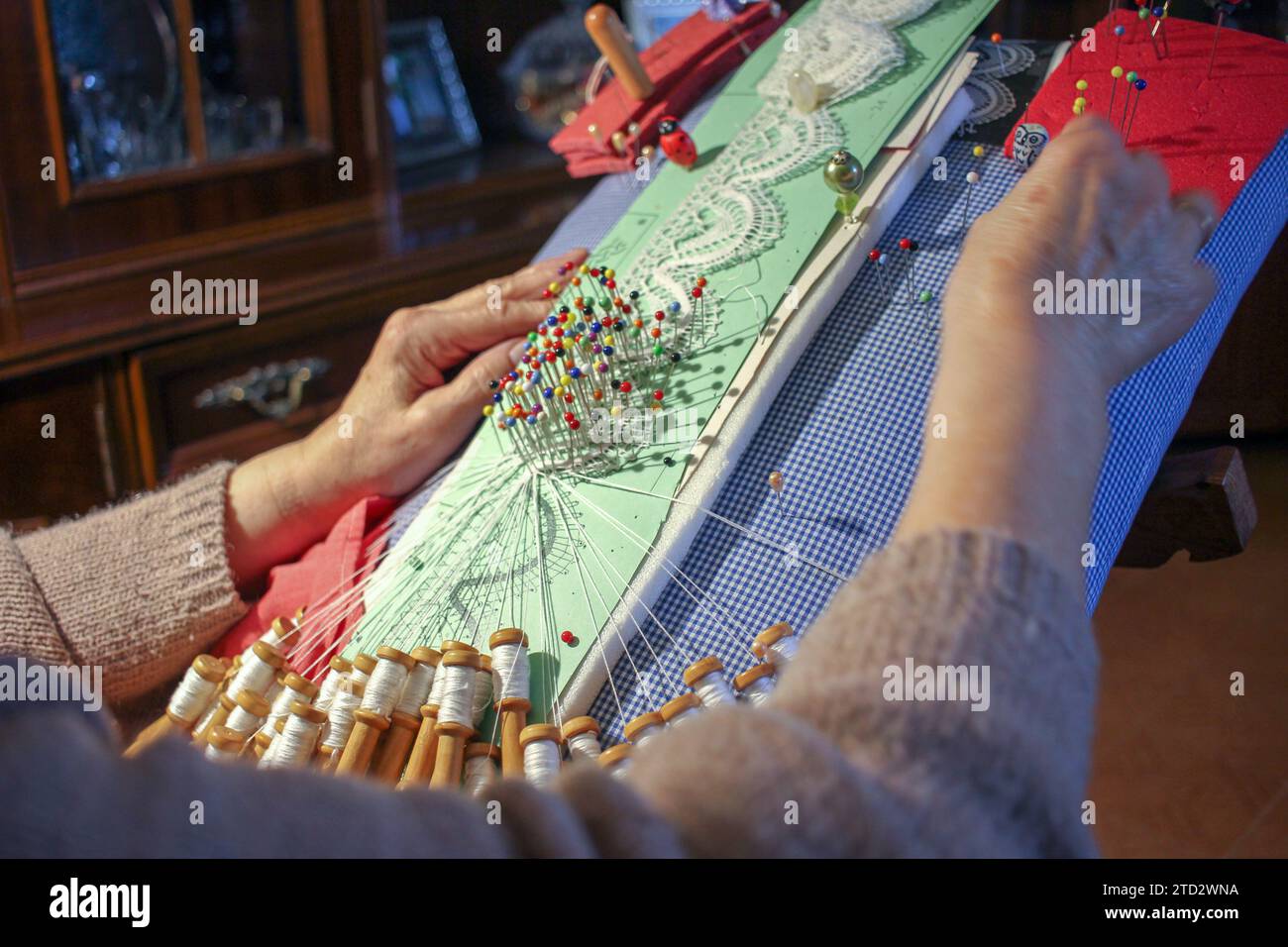 Textile mastery hi-res stock photography and images - Alamy